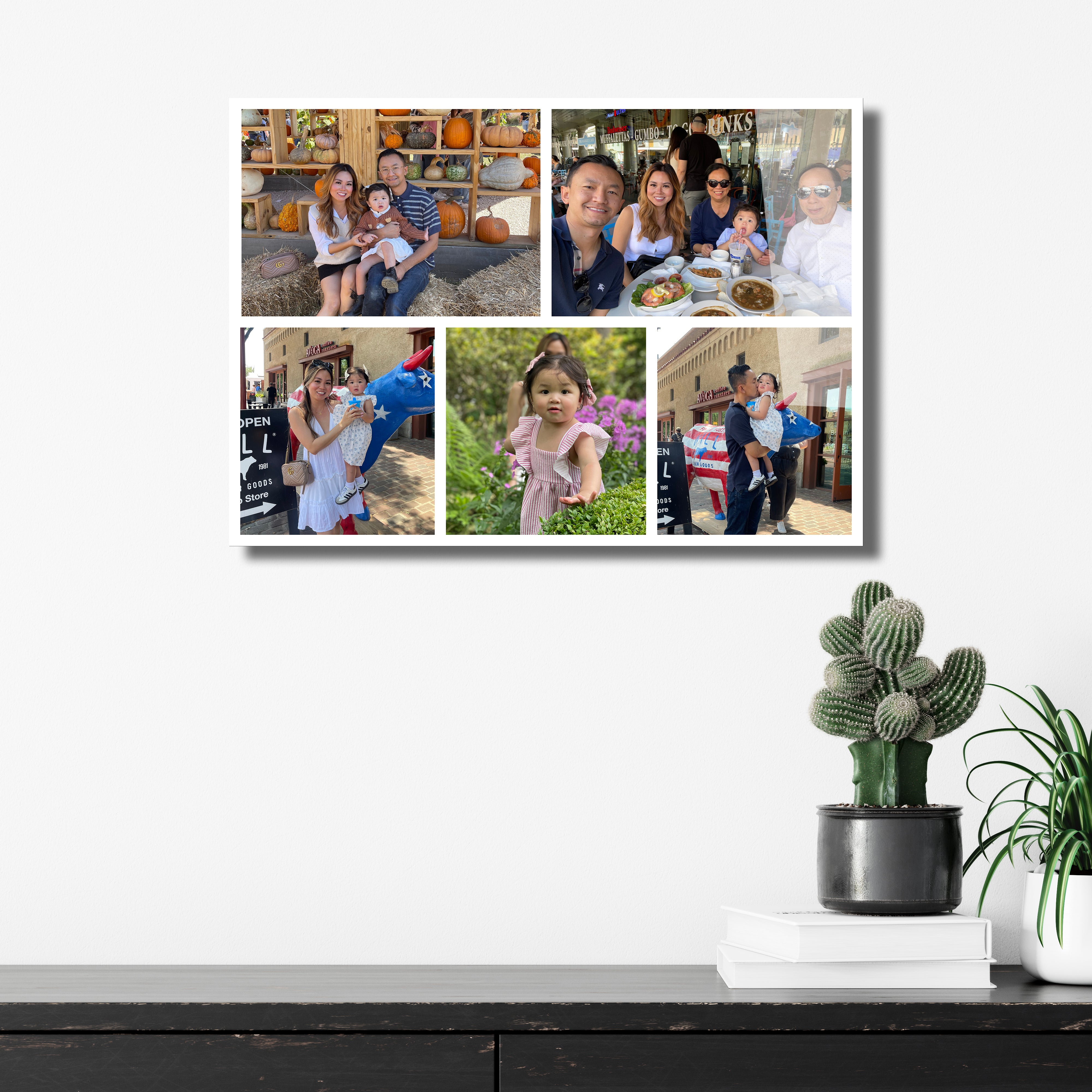 Make your own Collage with your favorite 5 photos – www.Portrilux.com